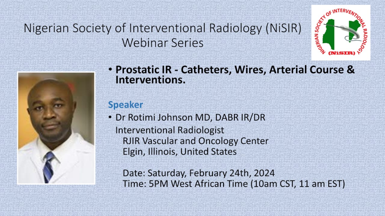 NISIR-Nigerian Society of Interventional Radiology - NiSIR